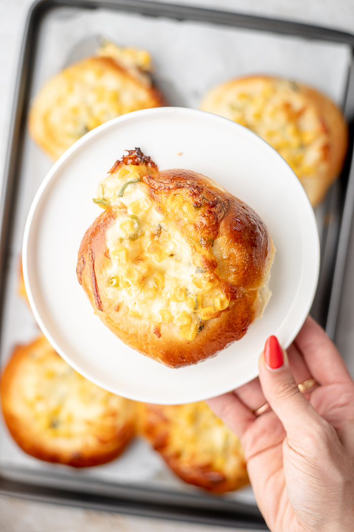 Corn Cheese Buns (Inspired by Korean Corn Cheese) - Eatnik